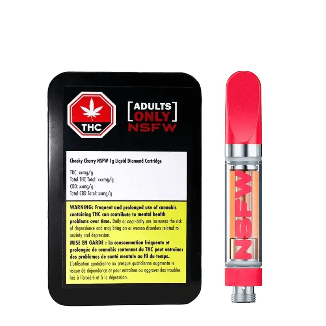 Cheeky Cherry NSFW Liquid Diamond Cartridge – Herbal Dispatch